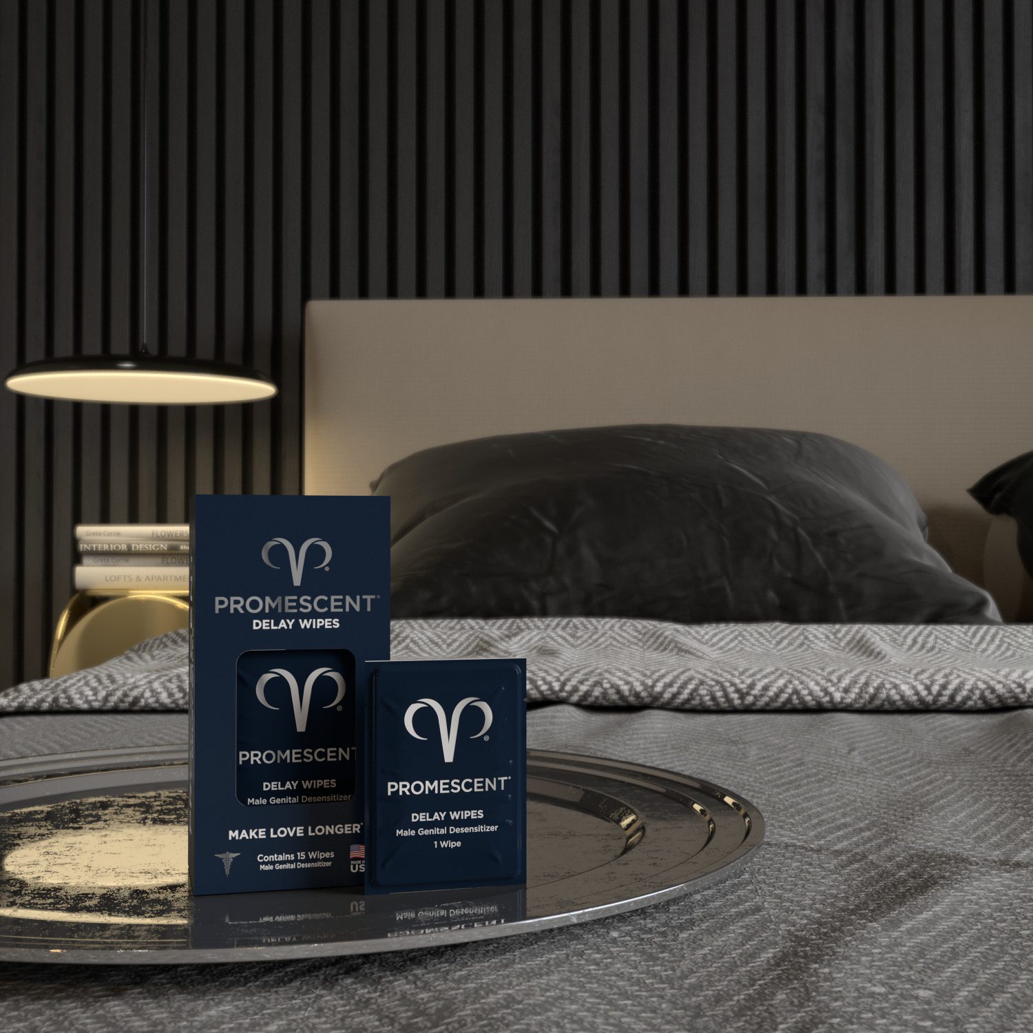 Promescent Delay Wipes - Individually Wrapped Delay Wipes - Your Essentials